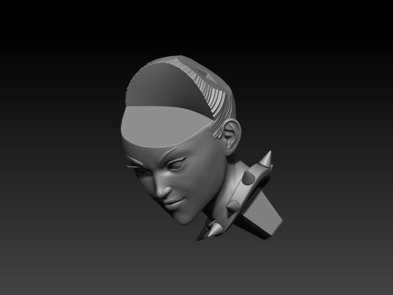Street Fighter Juri 3D model 3D printable | CGTrader