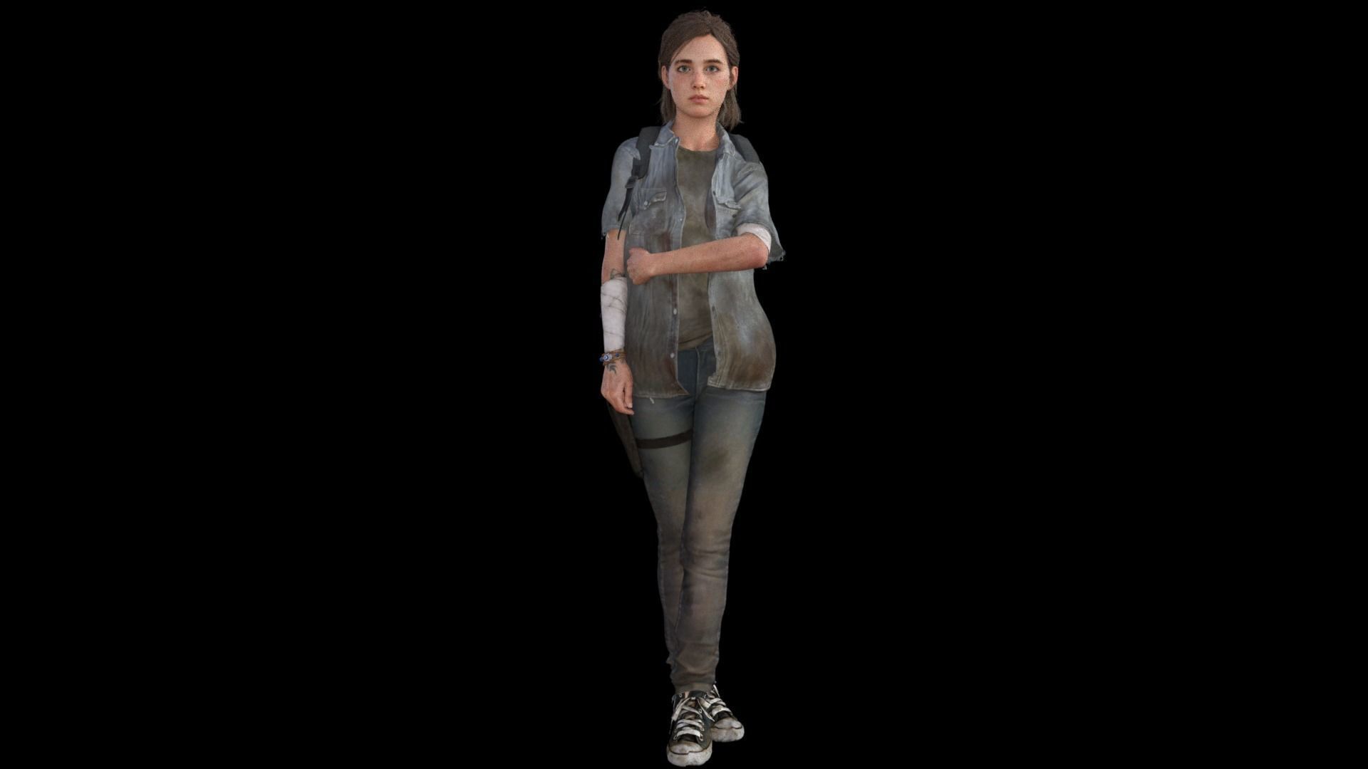 3D model Ellie Williams The Last of Us Part 2 VR / AR / low-poly | CGTrader