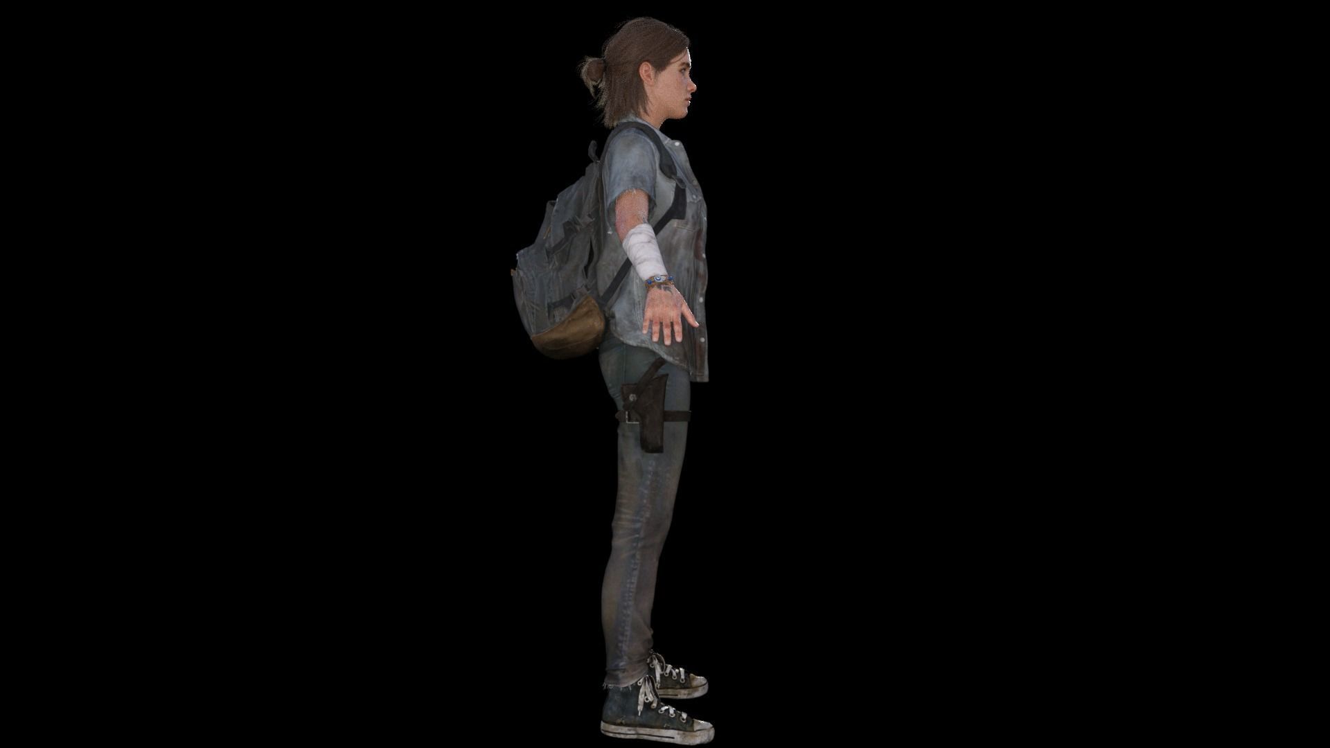 3D model Ellie Williams The Last of Us Part 2 VR / AR / low-poly | CGTrader