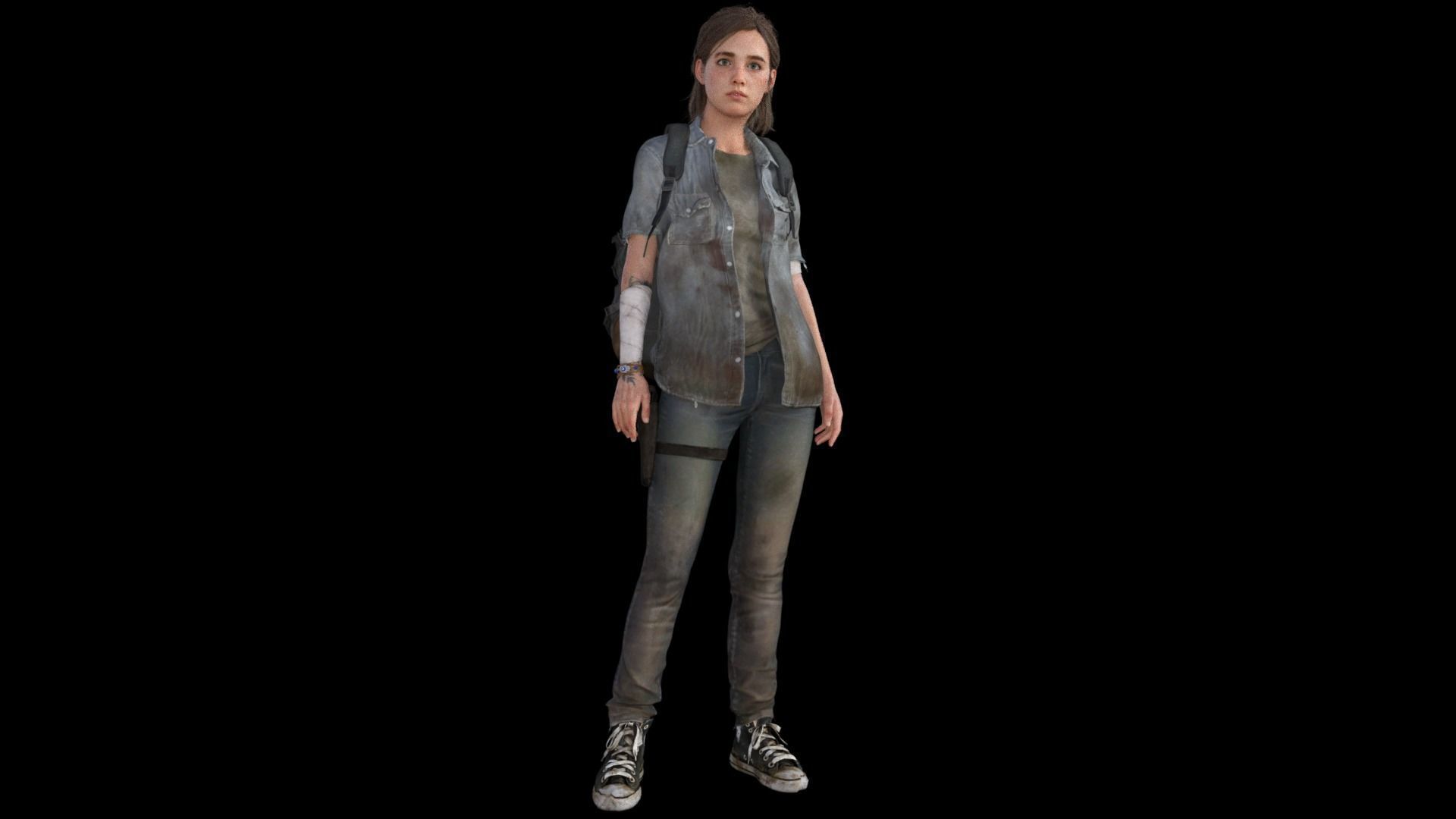 3D model Ellie Williams The Last of Us Part 2 VR / AR / low-poly | CGTrader