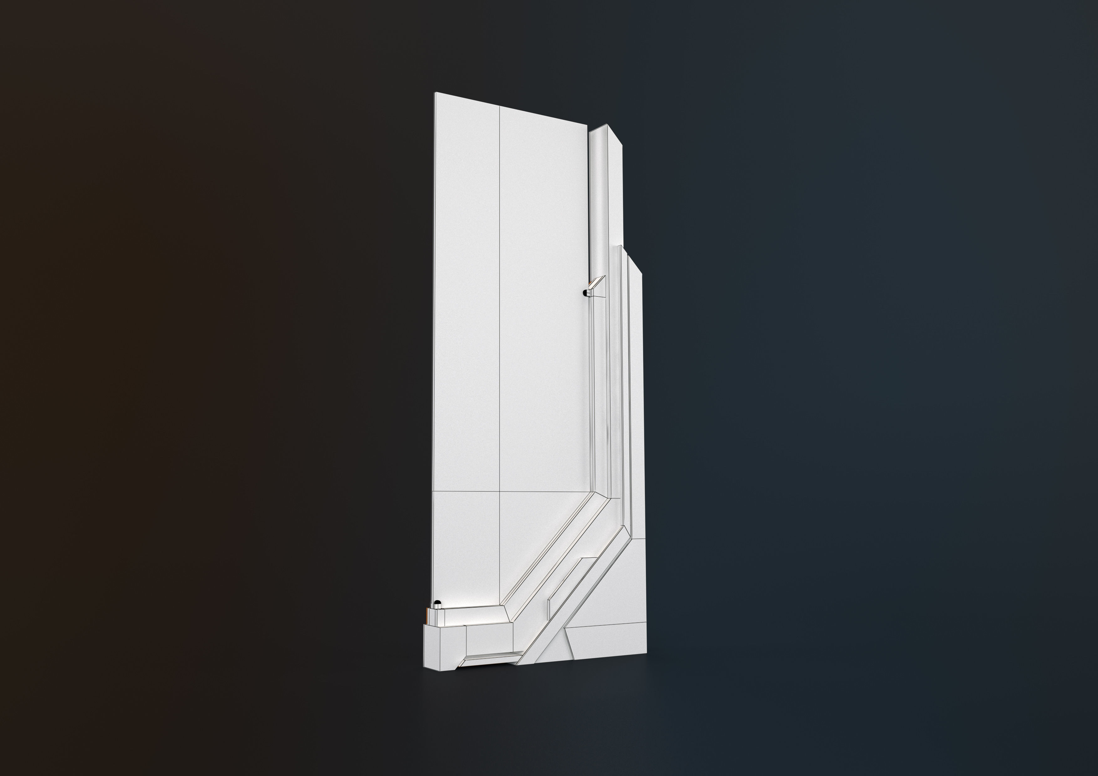 banner stand 3D model | CGTrader