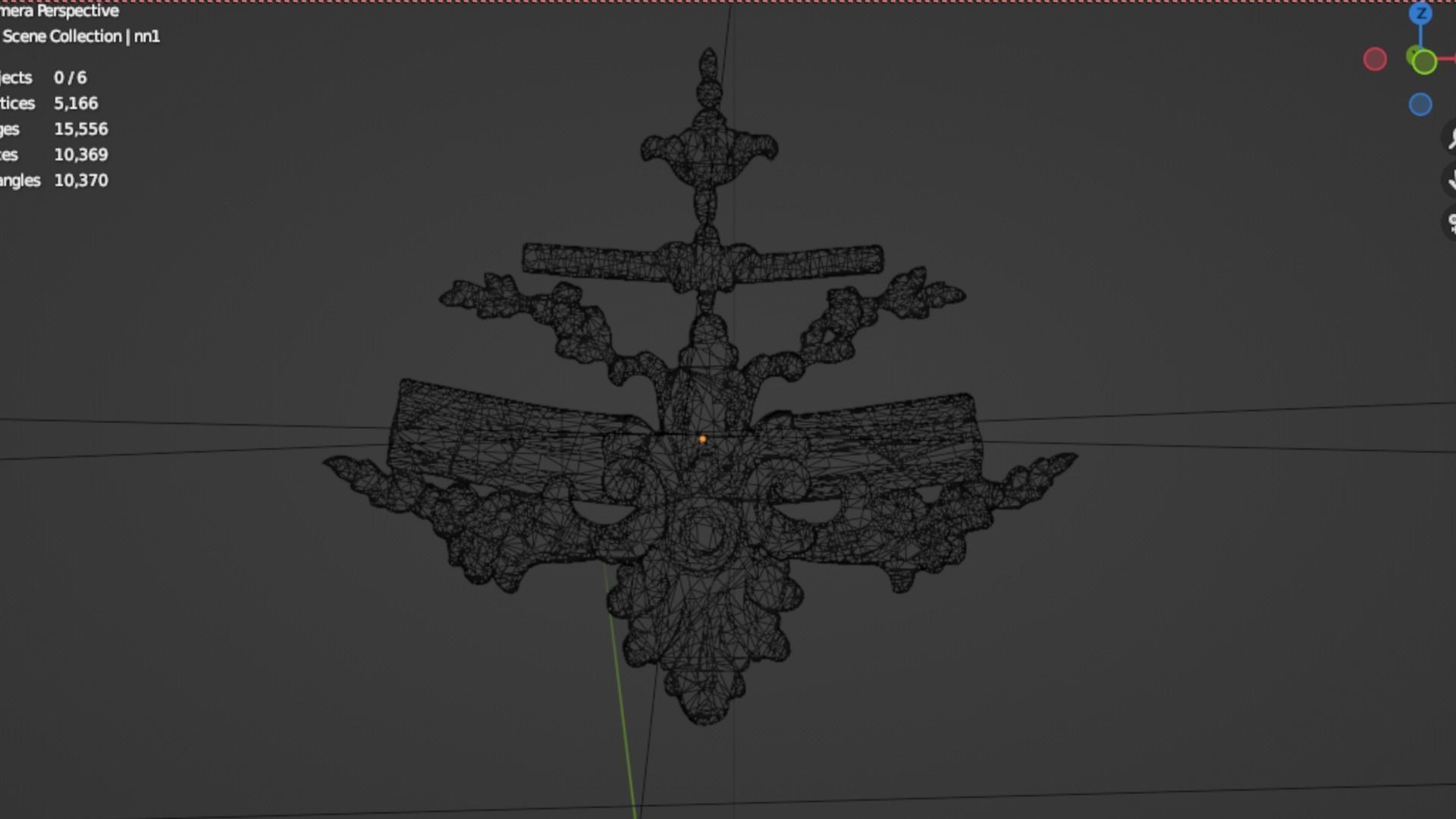 Classic Decor Ornament 231 3d Model Cgtrader