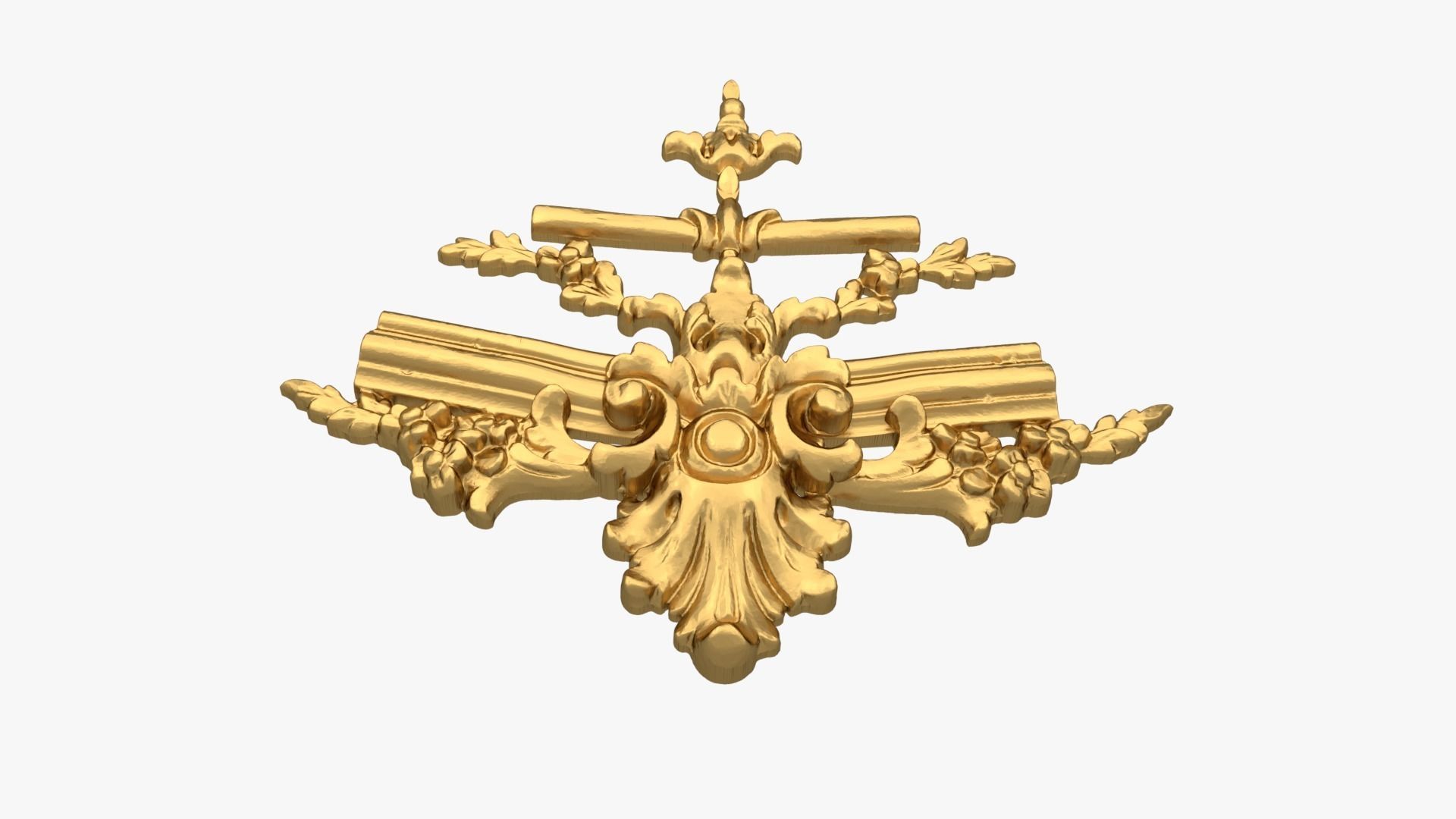 Classic Decor Ornament 231 3d Model Cgtrader