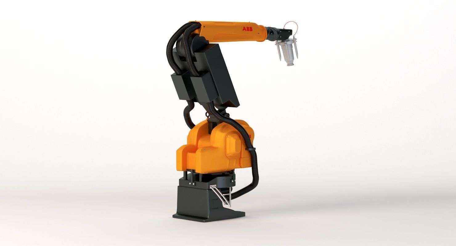 ABB Robotics Irb 5400 6-Axis 7-Axis Painting Articulated Robot 3D model ...