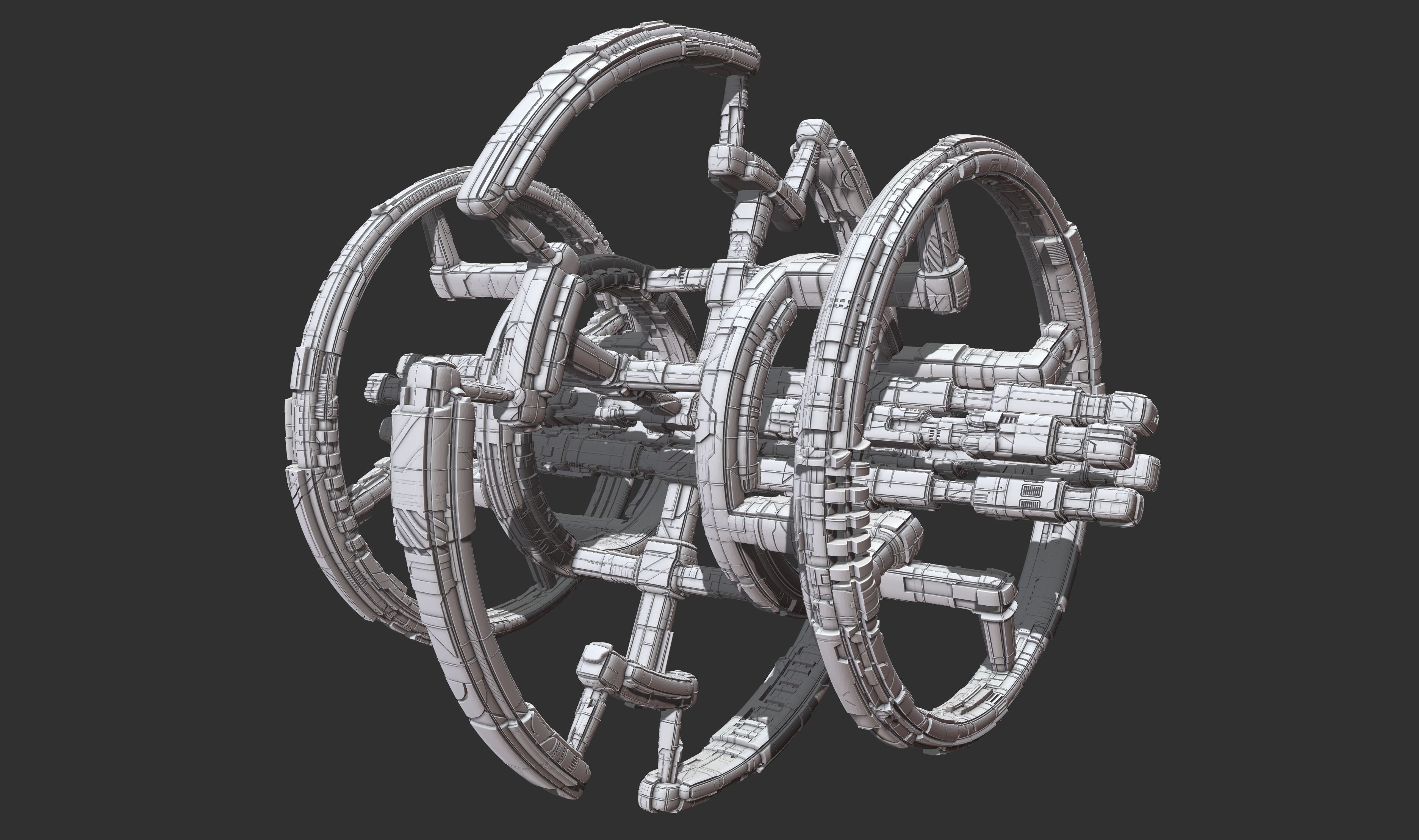 space equipment node 00191 3D model | CGTrader