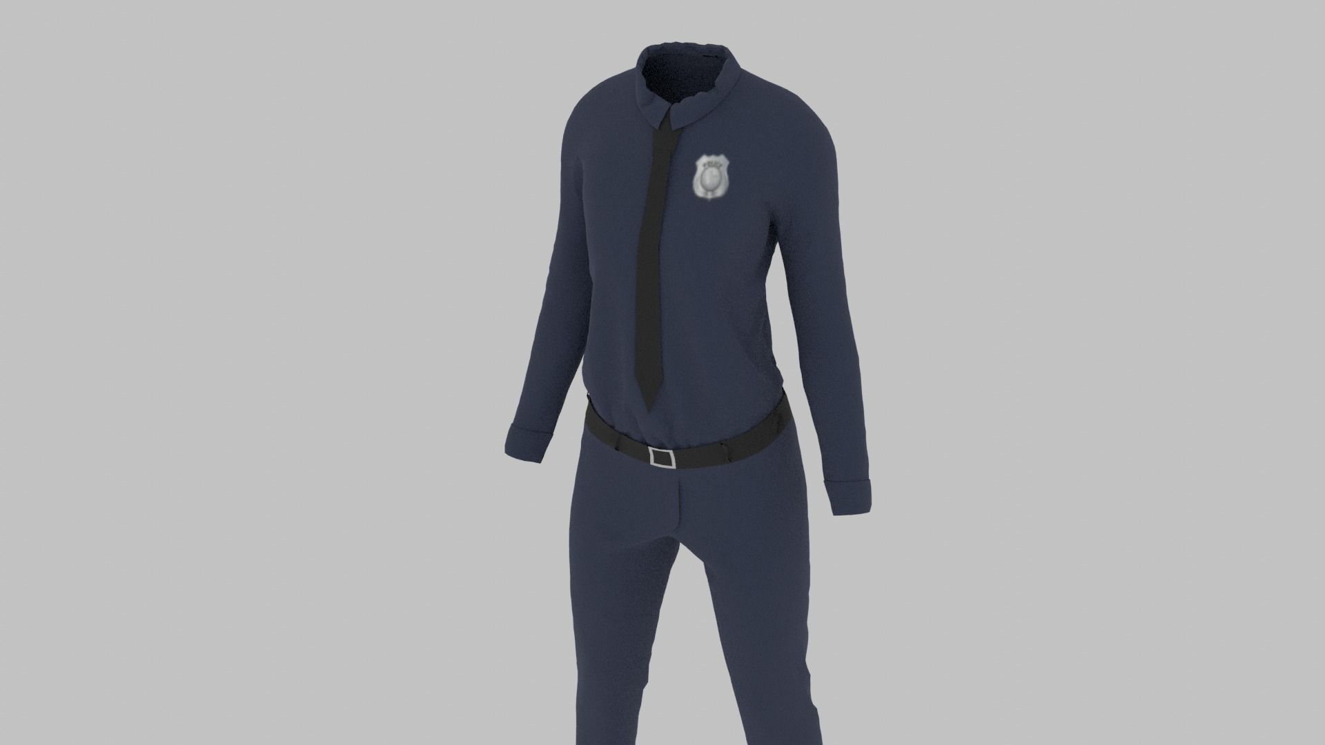 3D model Police Uniform VR / AR / low-poly | CGTrader