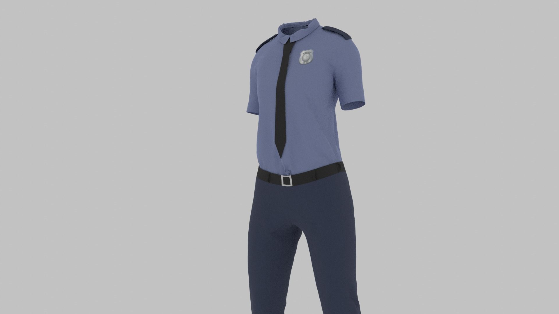 3D model Police Uniform VR / AR / low-poly | CGTrader