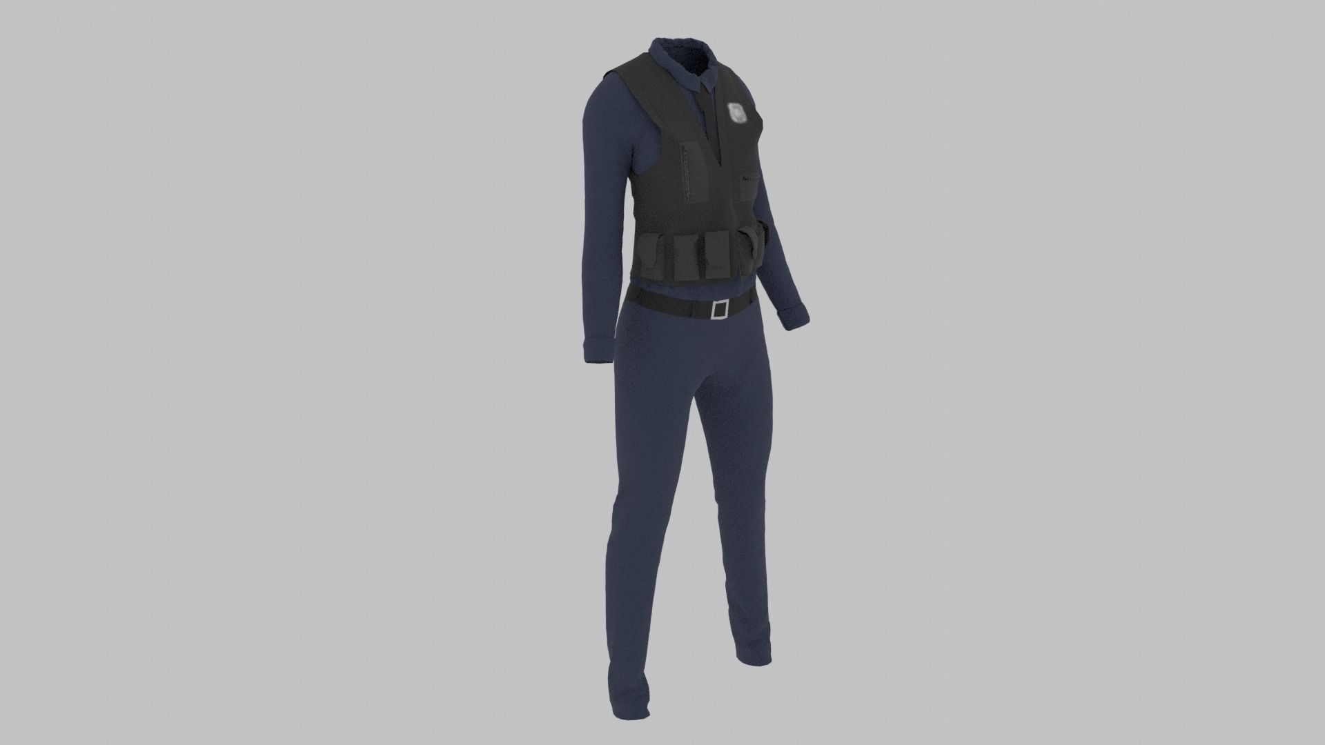 3D model Police Uniform VR / AR / low-poly | CGTrader