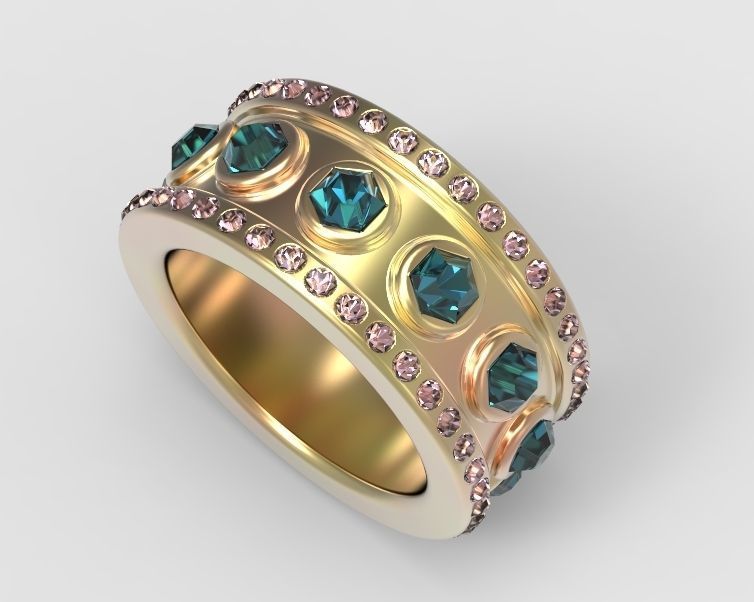 Finger Ring-01 3D model 3D printable | CGTrader