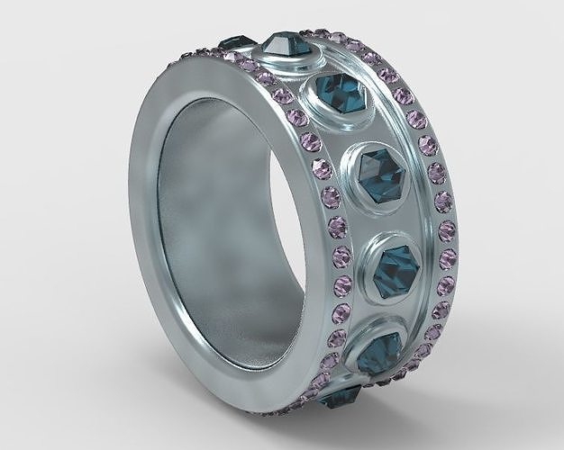 Finger Ring-01 3D model 3D printable | CGTrader