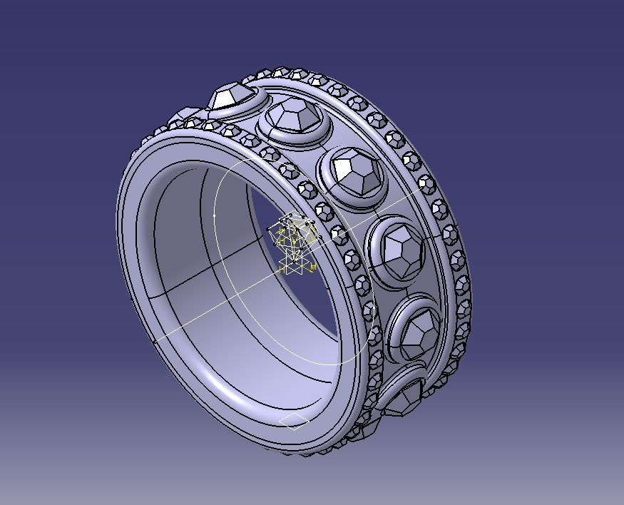 Finger Ring-01 3D model 3D printable | CGTrader
