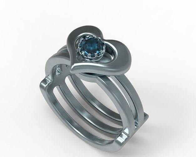 Finger Ring-03 3D model 3D printable | CGTrader