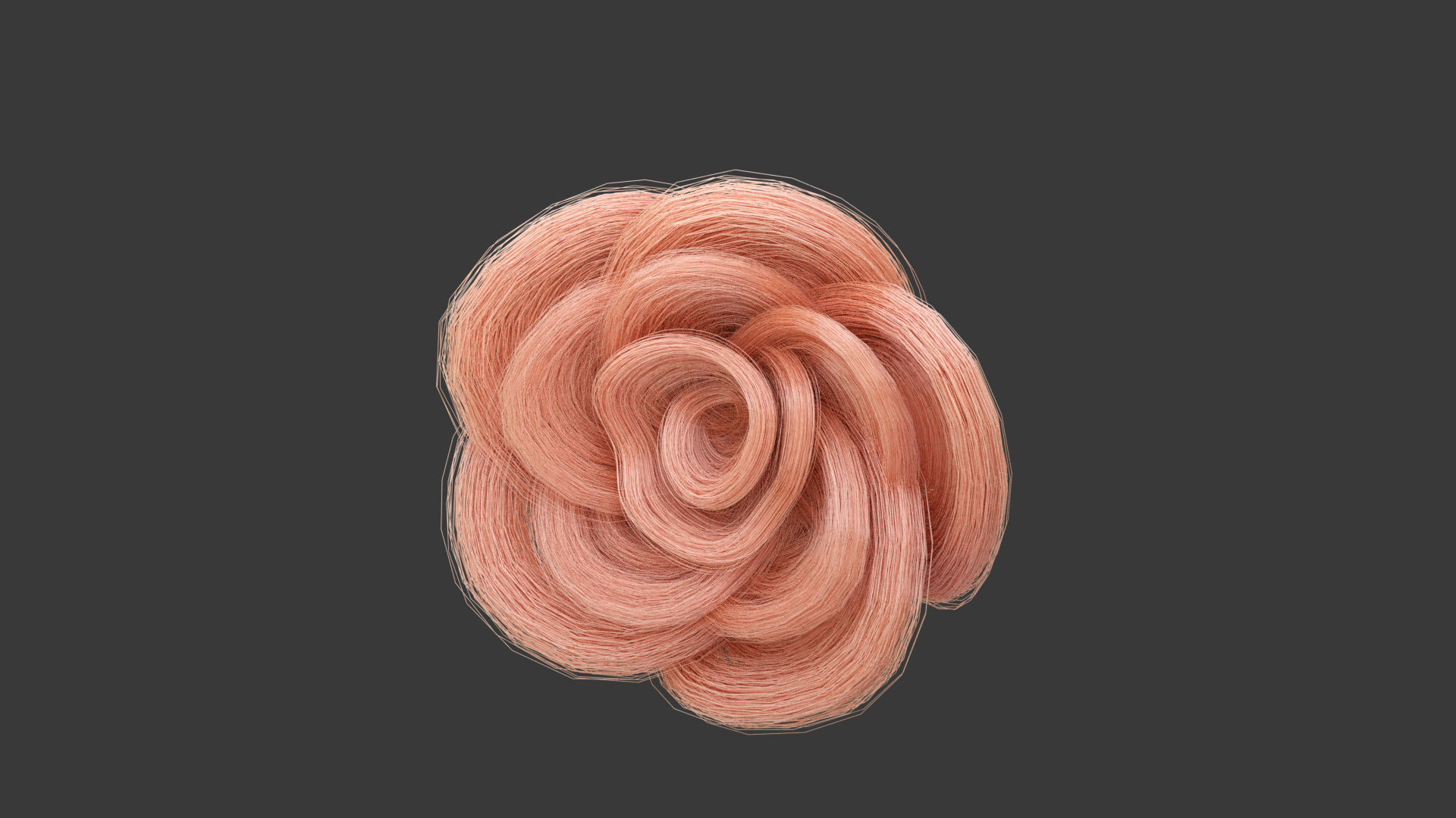 3D model 8 types of Bun for Hairstyles -Blender VR / AR / low-poly ...