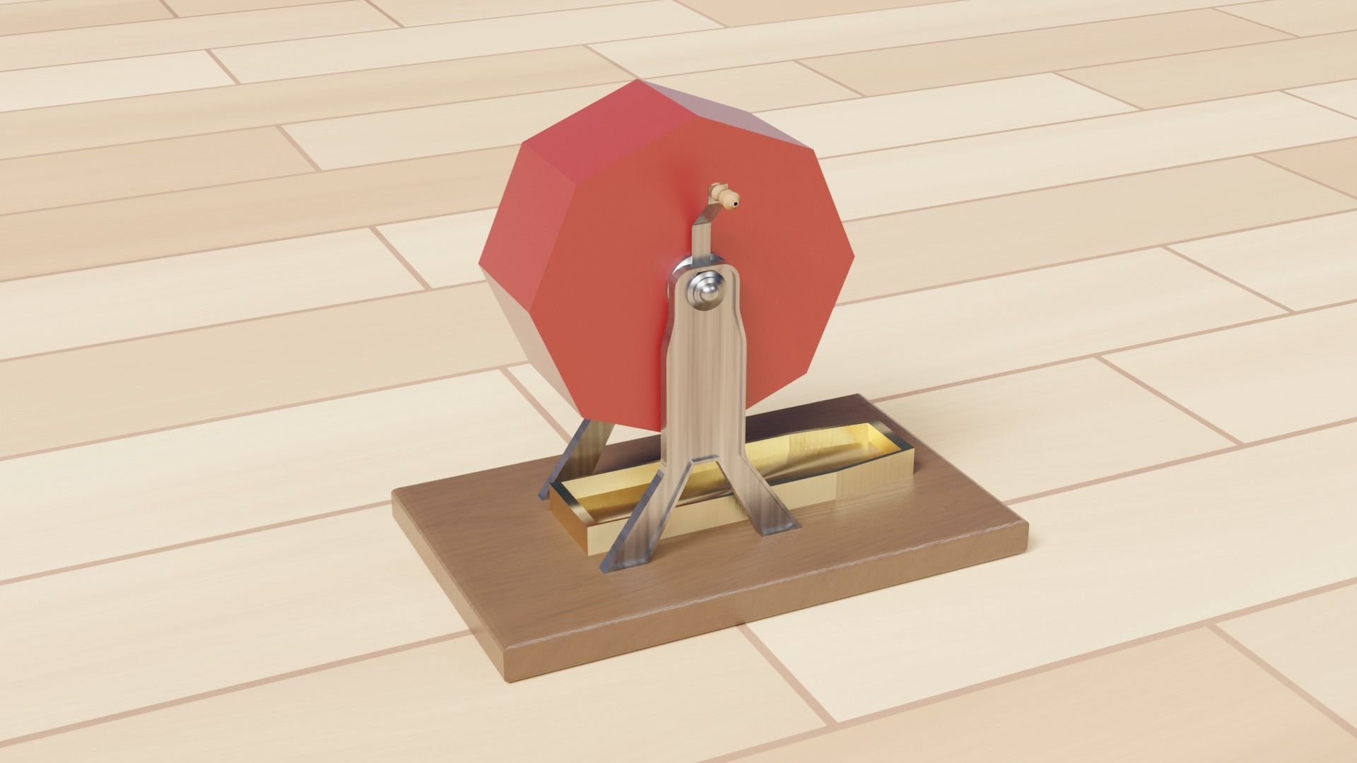 Fukubiki Garapon Traditional Lottery Machine 3D model | CGTrader