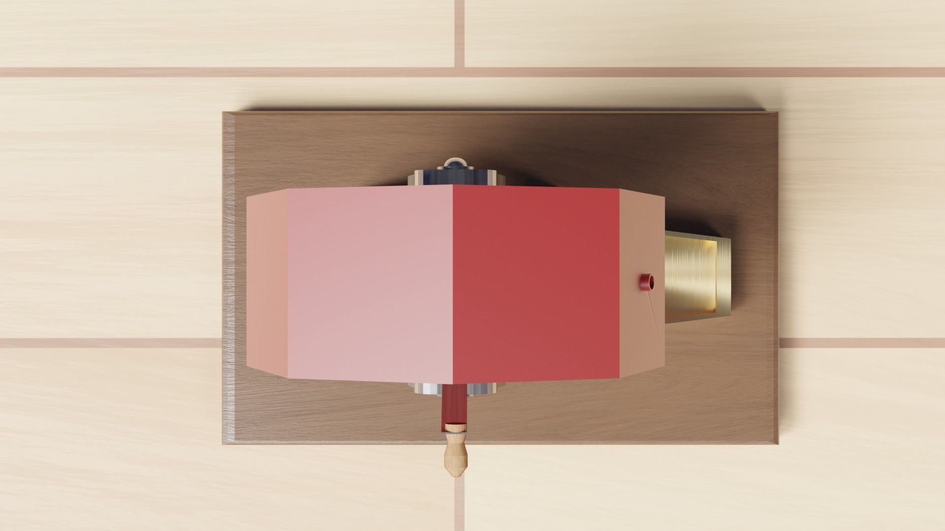 Fukubiki Garapon Traditional Lottery Machine 3D model | CGTrader