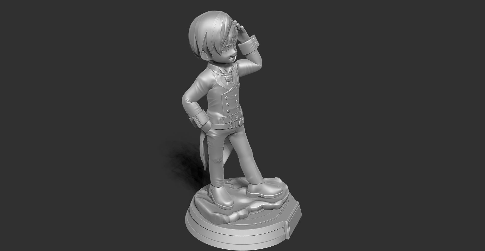 Neito Monoma - My Hero Academia Fanart 3D model 3D printable | CGTrader
