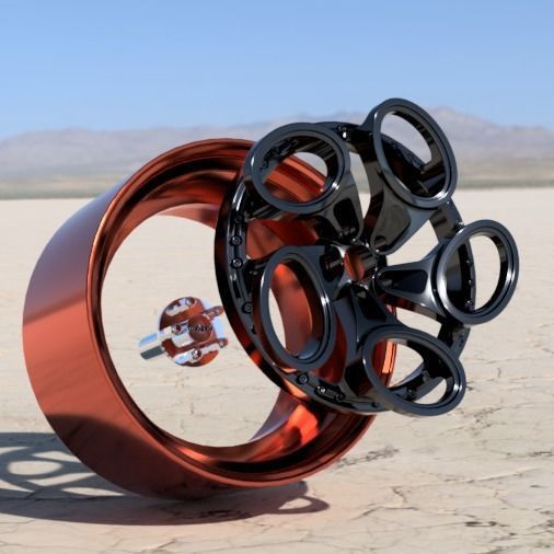 ROTIFORM ZRH-T 19 INCH RIMS 3D model 3D printable | CGTrader