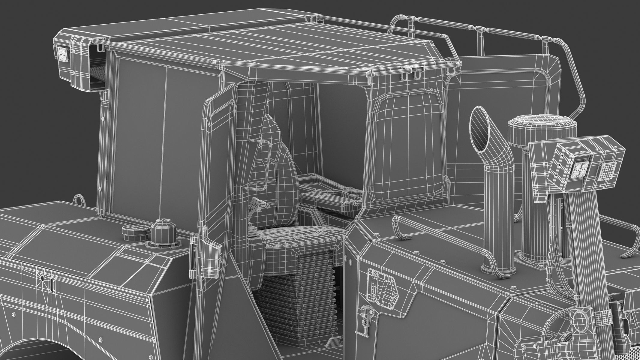 Cat Medium Dozers D7 3D model | CGTrader