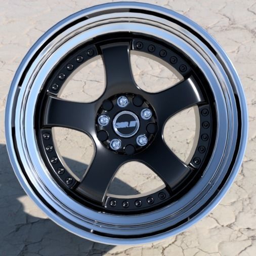SSR PROFESSOR SP1 18 INCH RIMS with advan tires 3D model 3D printable | CGTrader