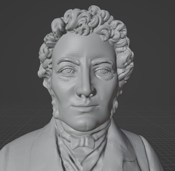 Andre Marie Ampere 3D model 3D printable | CGTrader