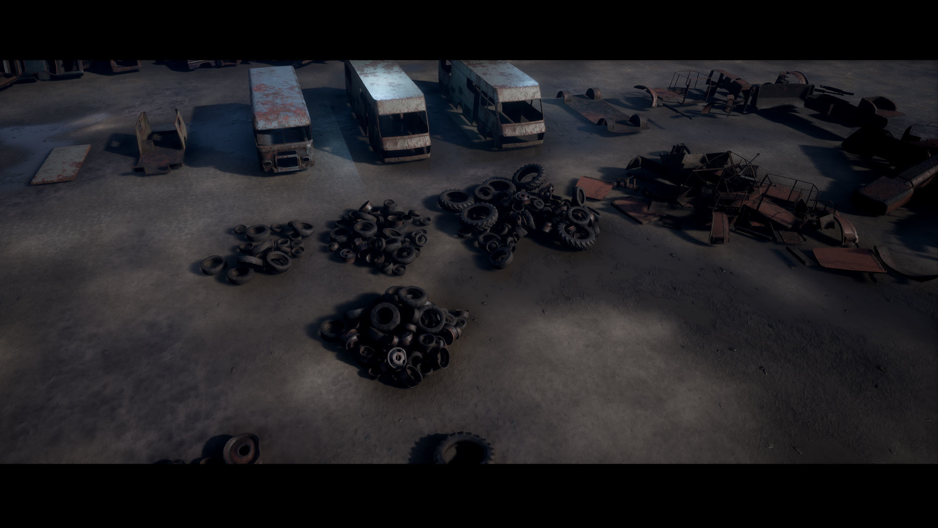 3D model Junkyard Environment VR / AR / low-poly | CGTrader