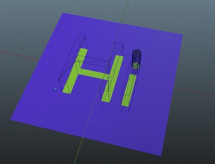 Procedural Projection 3D model | CGTrader