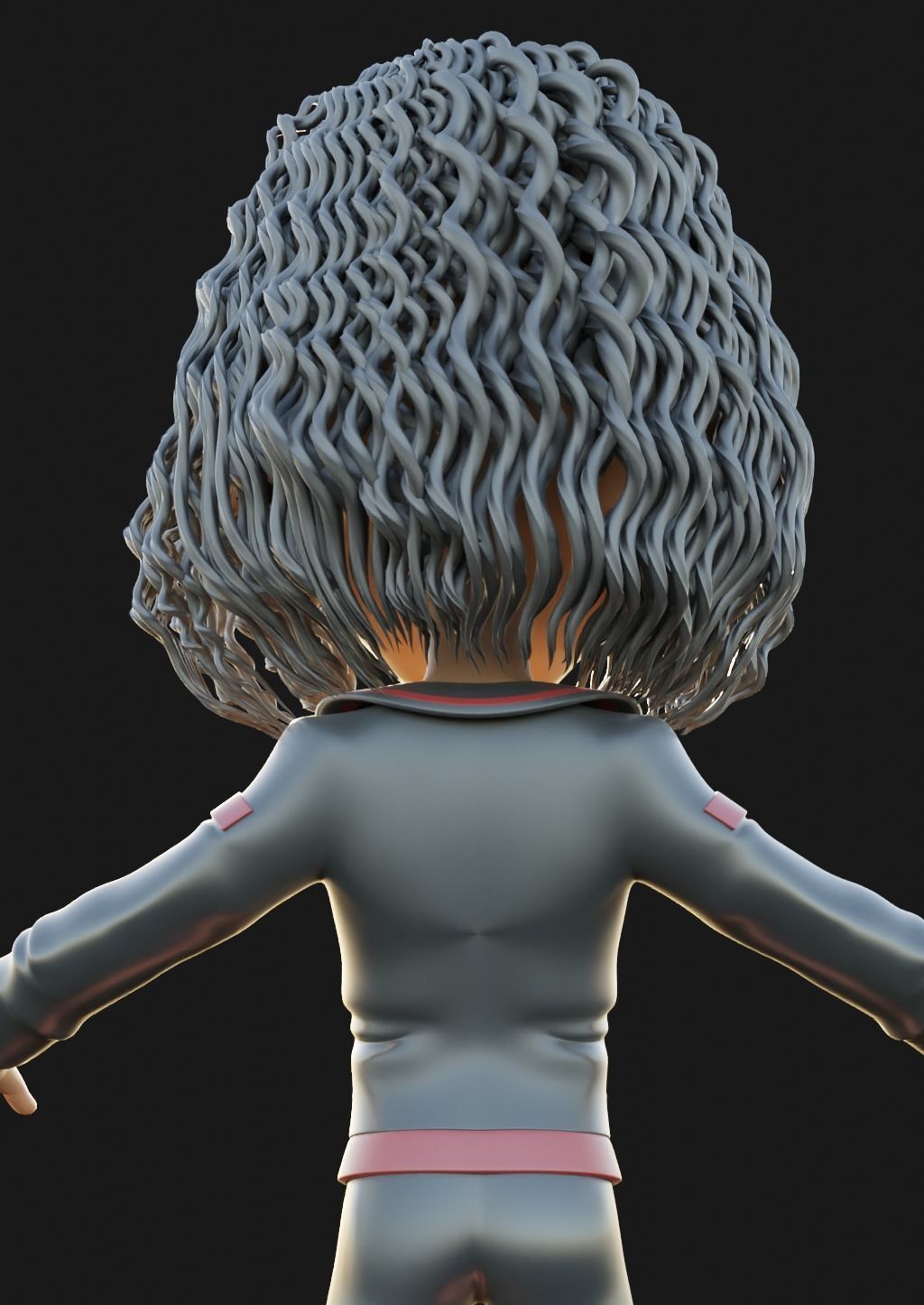 Guy Boy Man Rick James 3D model rigged | CGTrader