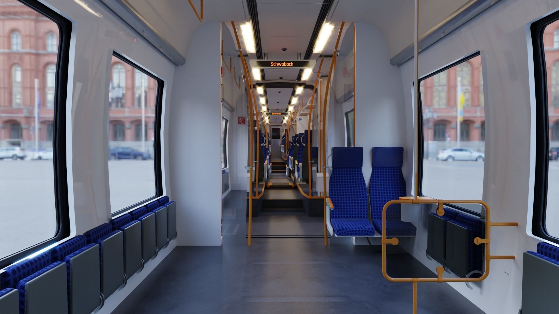 3D model Bombardier TALENT 2 Train Abelio VR / AR / low-poly | CGTrader