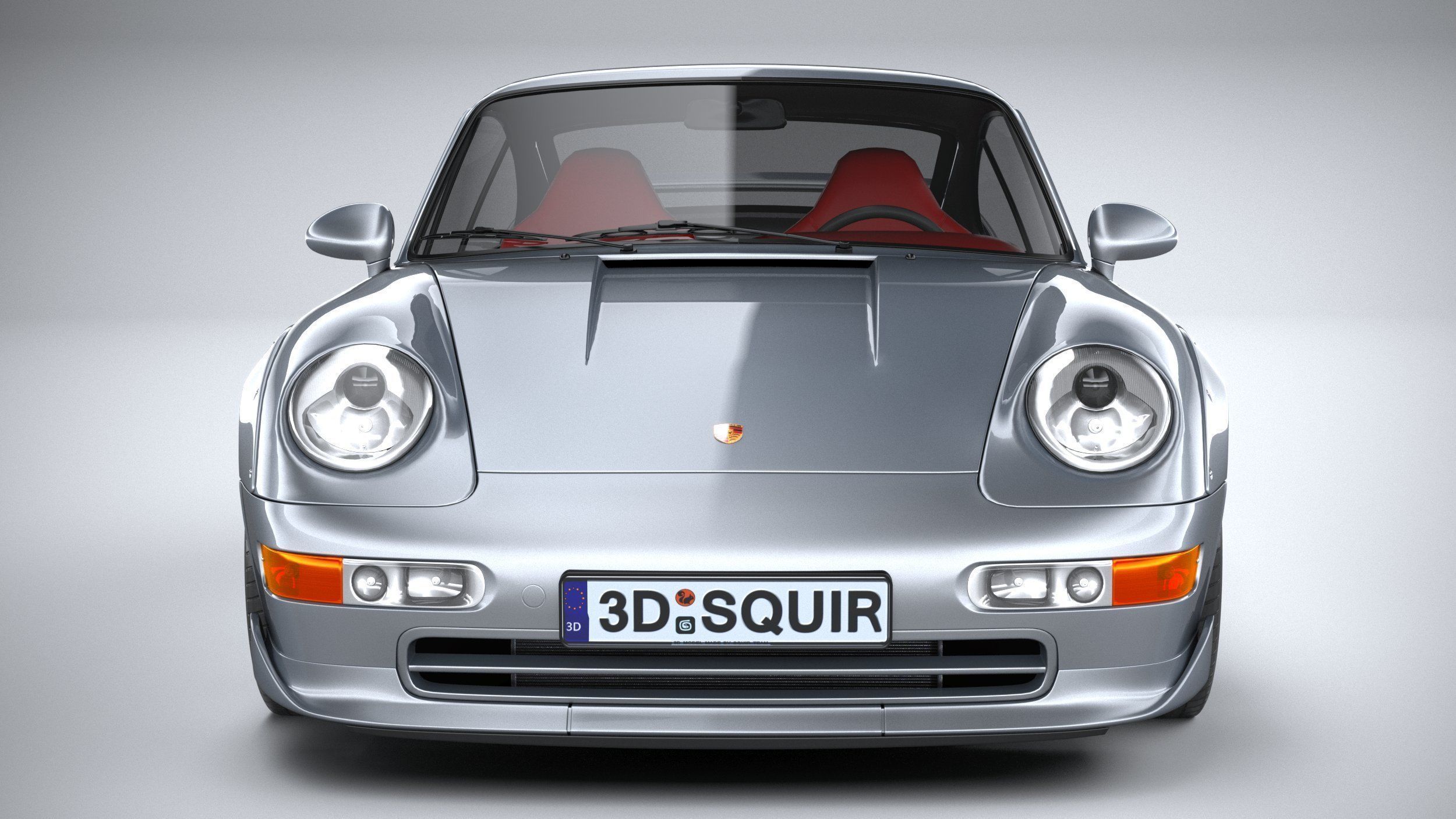 Porsche 911 GT2 993 1993 3D model | CGTrader
