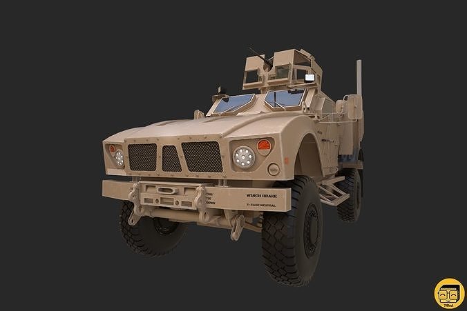 Oshkosh M-ATV Vehicle 3D model | CGTrader