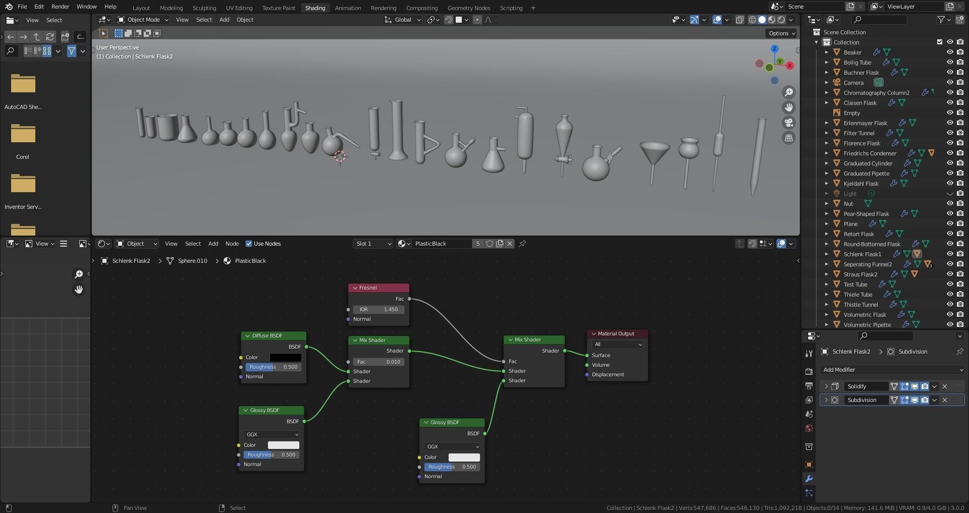 Laboratory Equipment 3D Model 3D model | CGTrader
