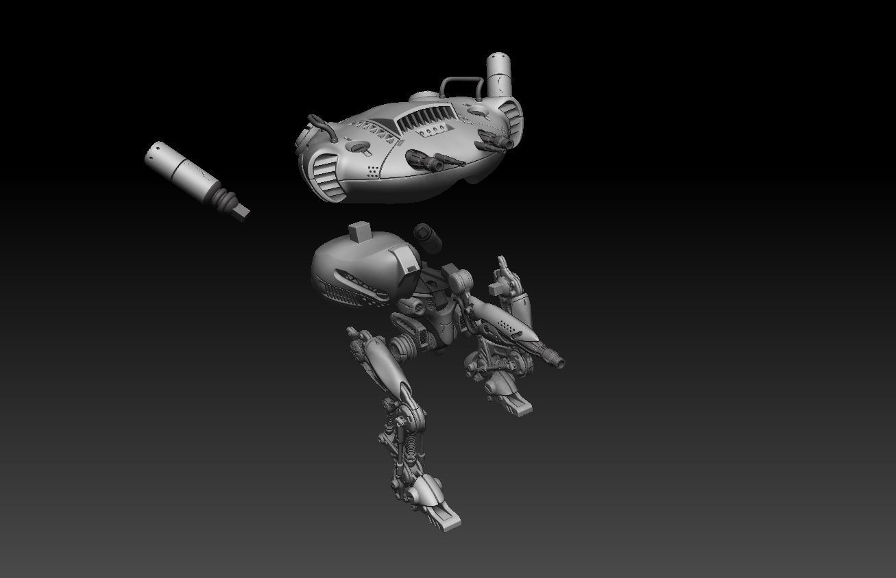 Robot 3d Printing Files 3d Model 3d Printable Cgtrader