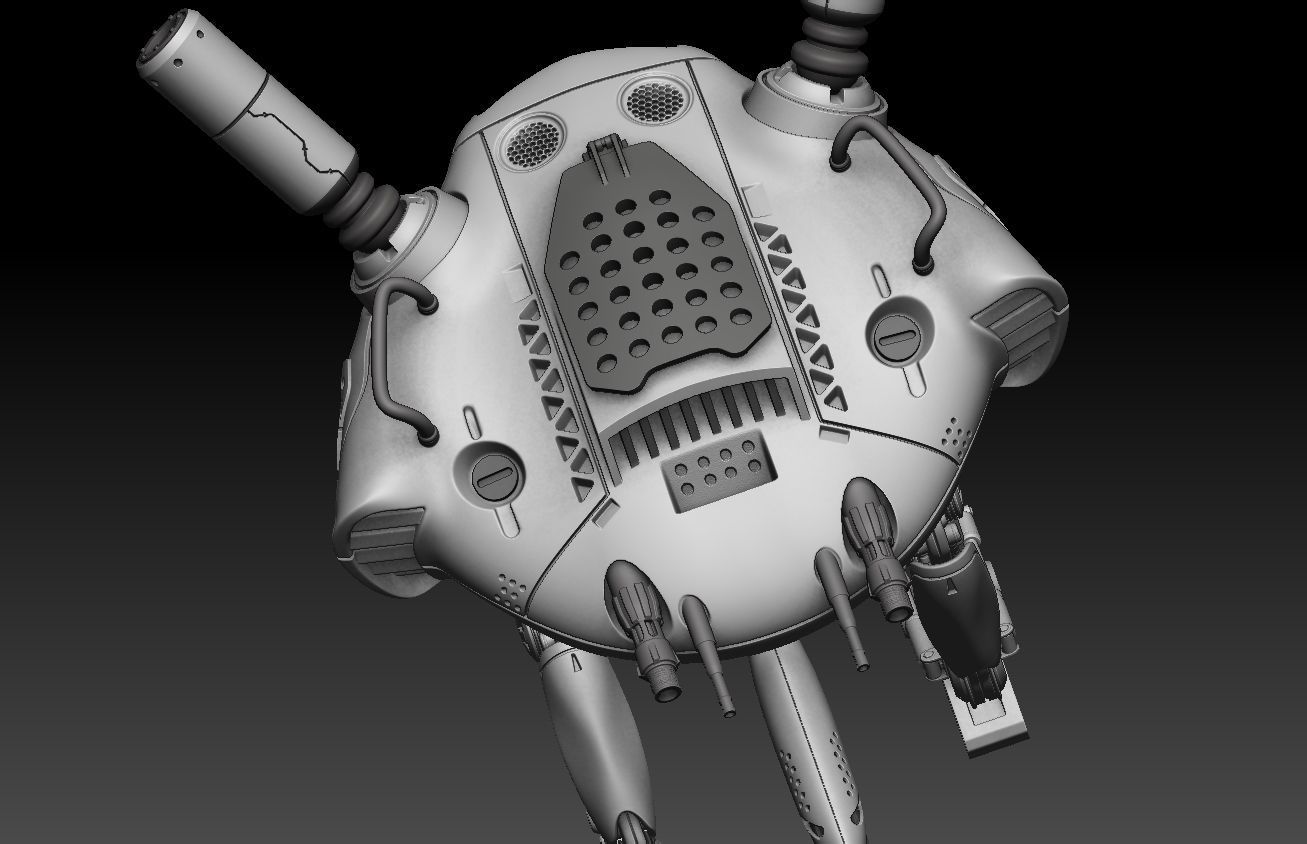 Robot 3D printing files 3D model 3D printable | CGTrader