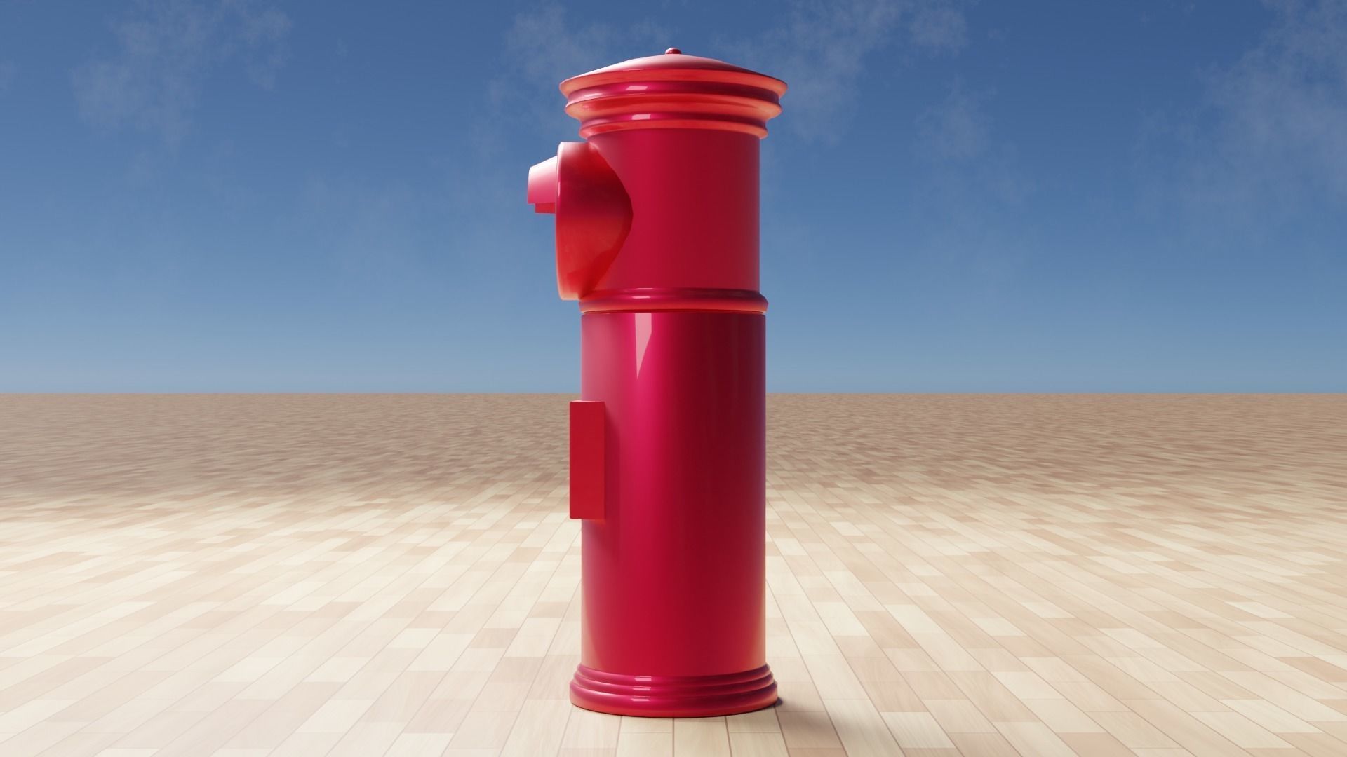 Japanese Mail Box 3D model | CGTrader