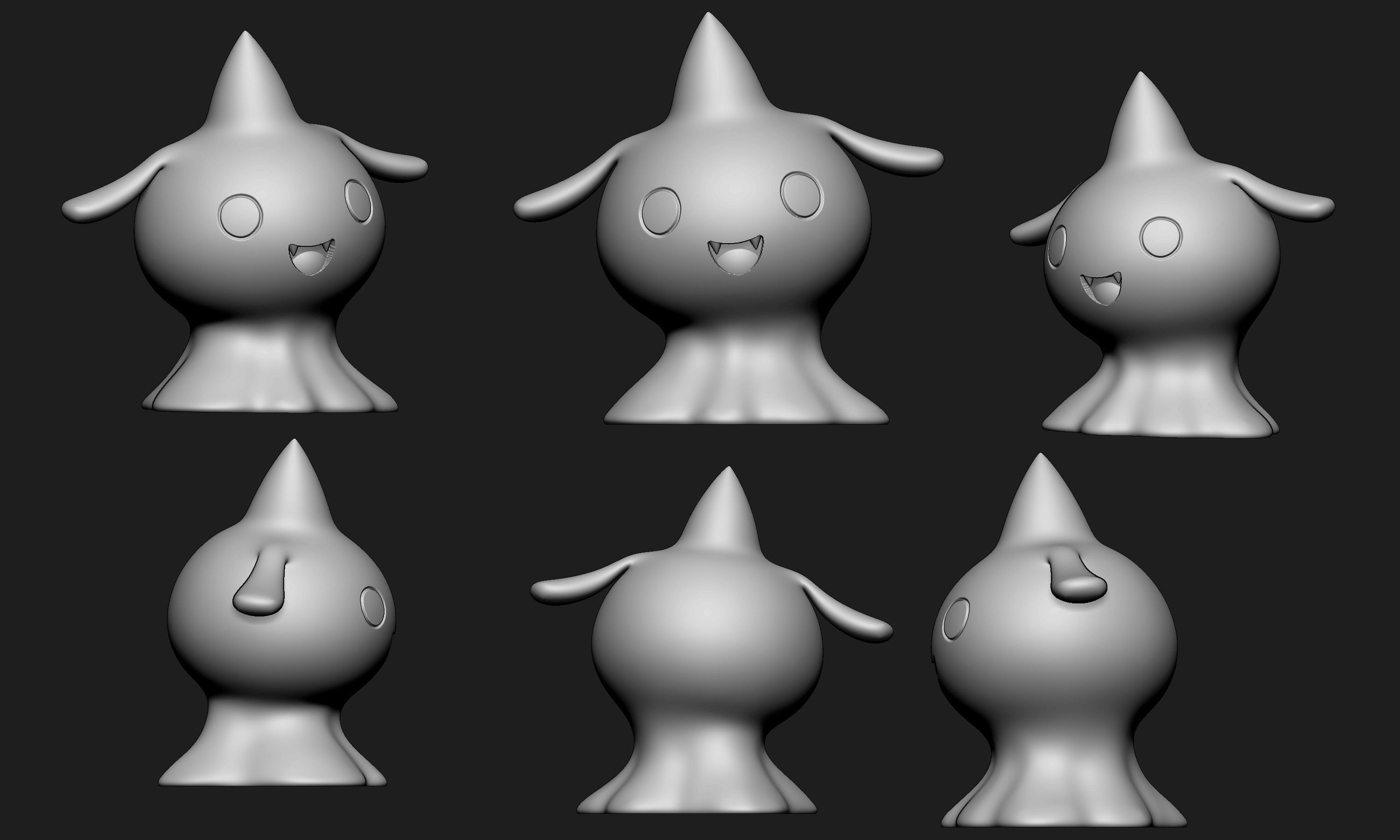 Digimon - Gummymon with 2 poses 3D model 3D printable | CGTrader