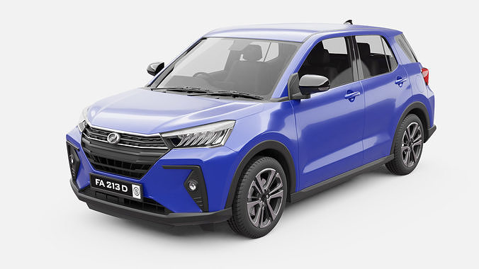 Perodua Ativa 3D model | CGTrader