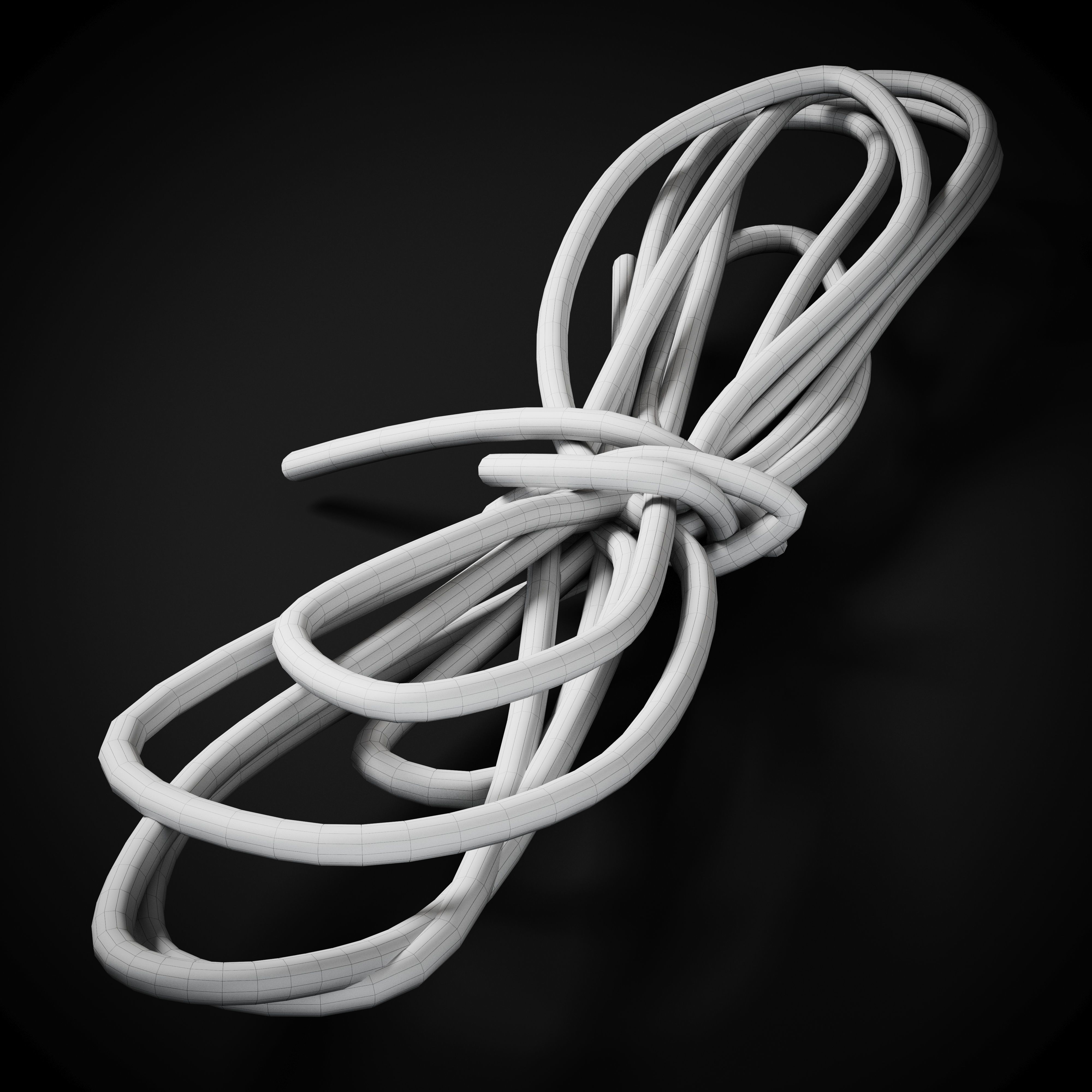 3D model Rope 3d model VR / AR / low-poly | CGTrader