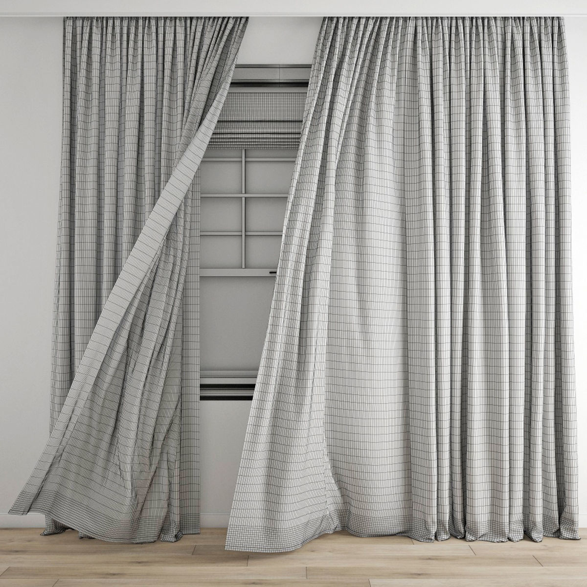 Wind blowing effect 432 3D model | CGTrader