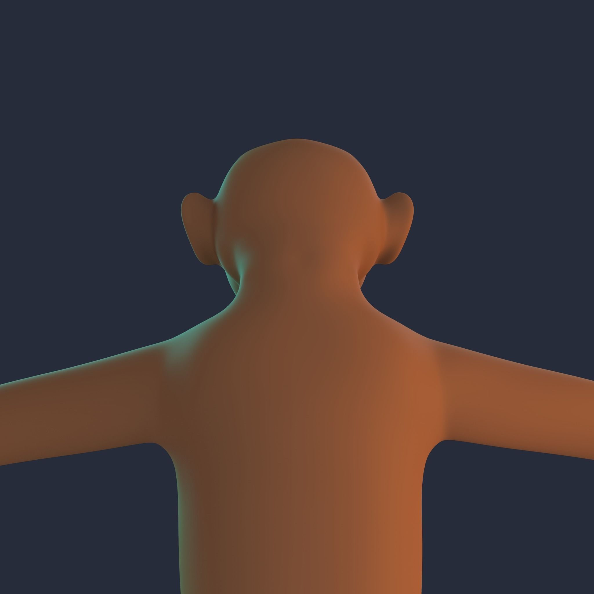 3D model Stylized Monkey NoRig VR / AR / low-poly | CGTrader