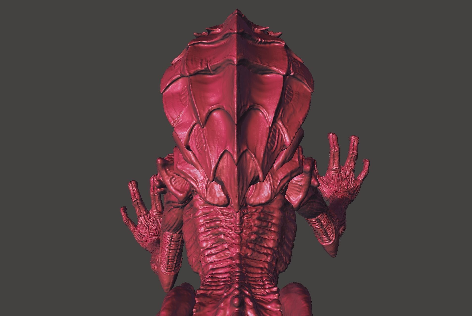 Aliens Fireteam Elite PROWLER XENOMORPH Ultra high detailed STL 3D ...