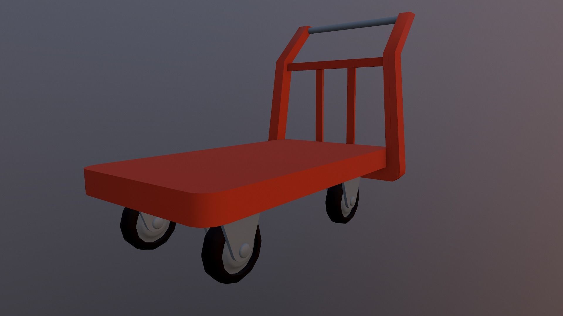 3D model Cartoon Trolley VR / AR / low-poly | CGTrader