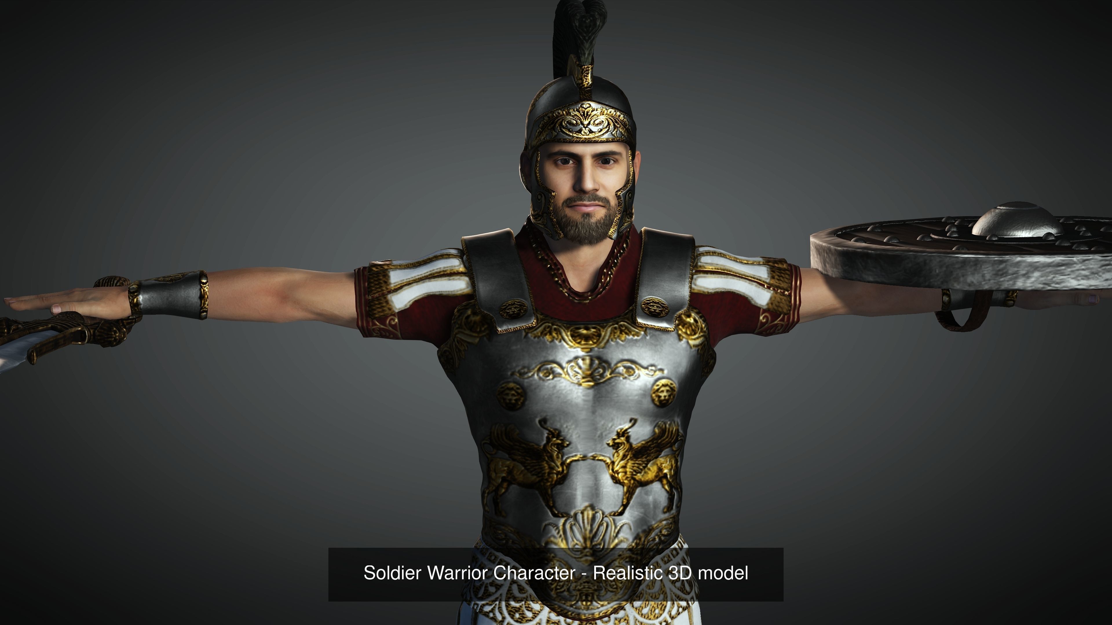 15- Realistic and Fully Rigged Character Game Ready 3D Model Collection ...