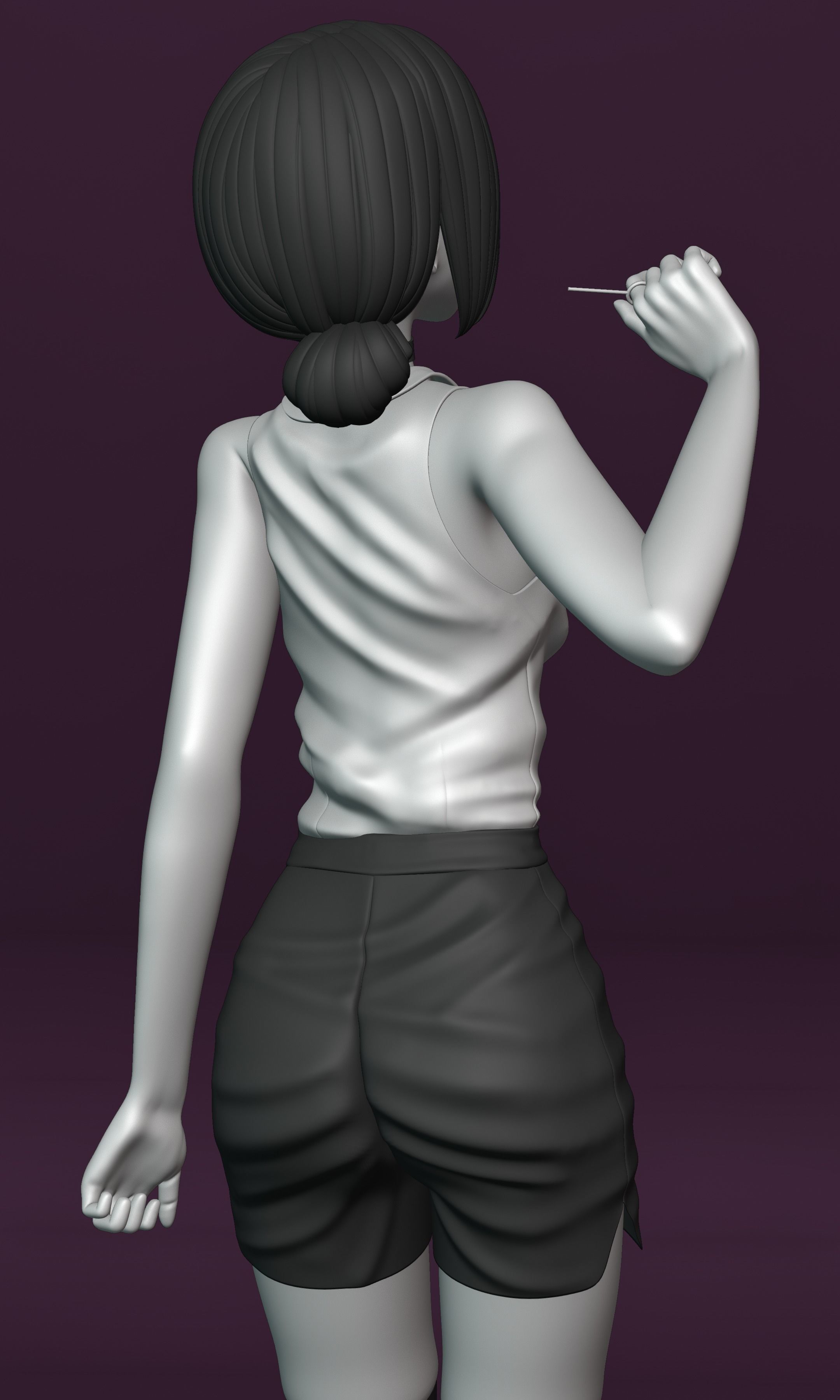 3D model REZE CHAINSAW MAN VR / AR / low-poly | CGTrader