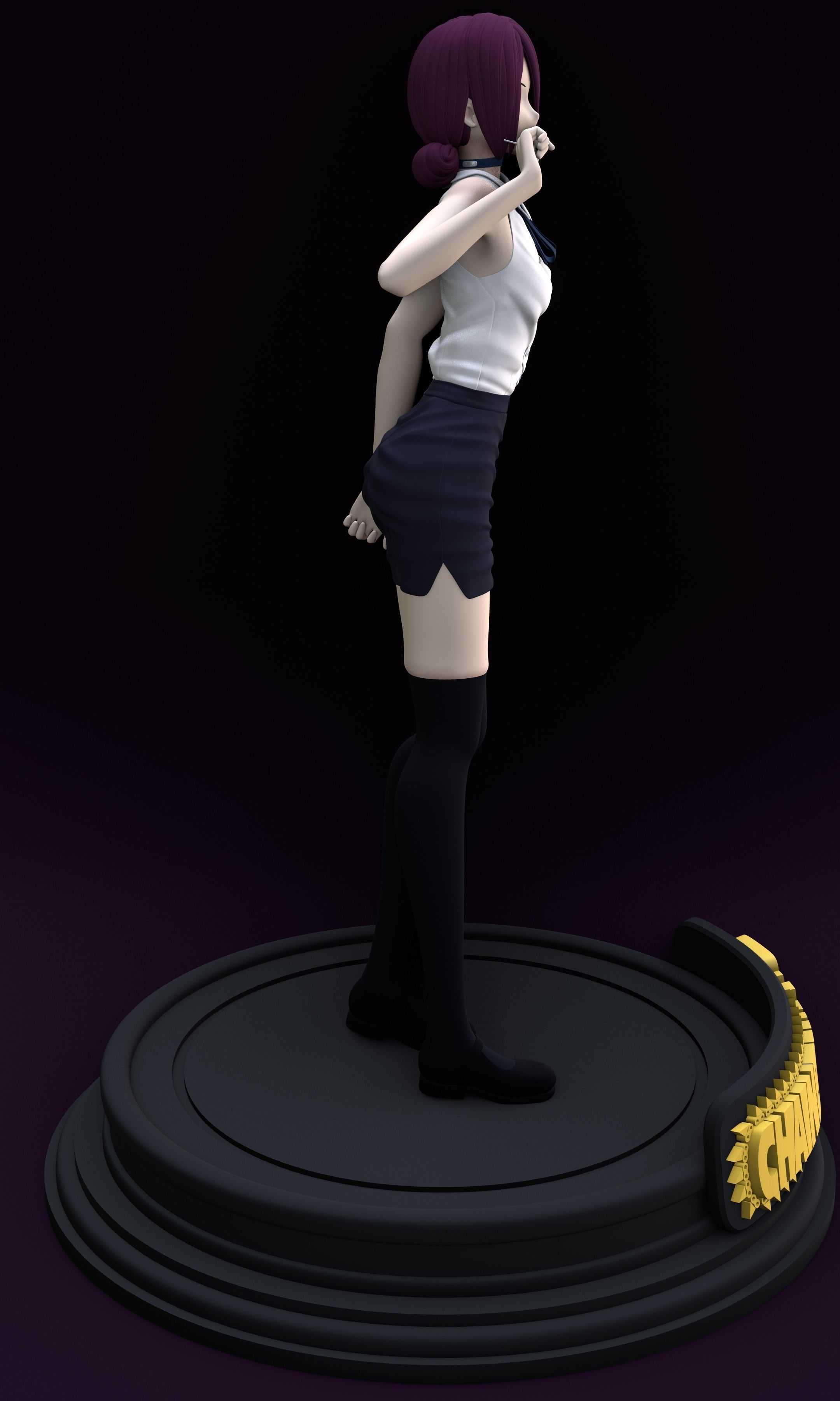 3D model REZE CHAINSAW MAN VR / AR / low-poly | CGTrader