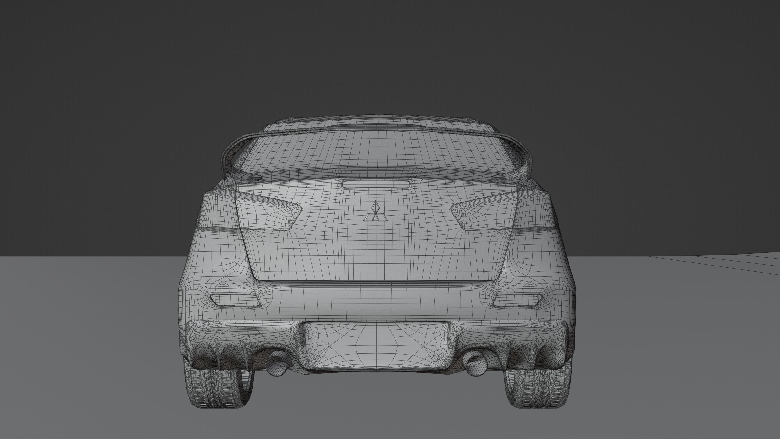 Mitsubishi Lancer Evo X 3D model | CGTrader