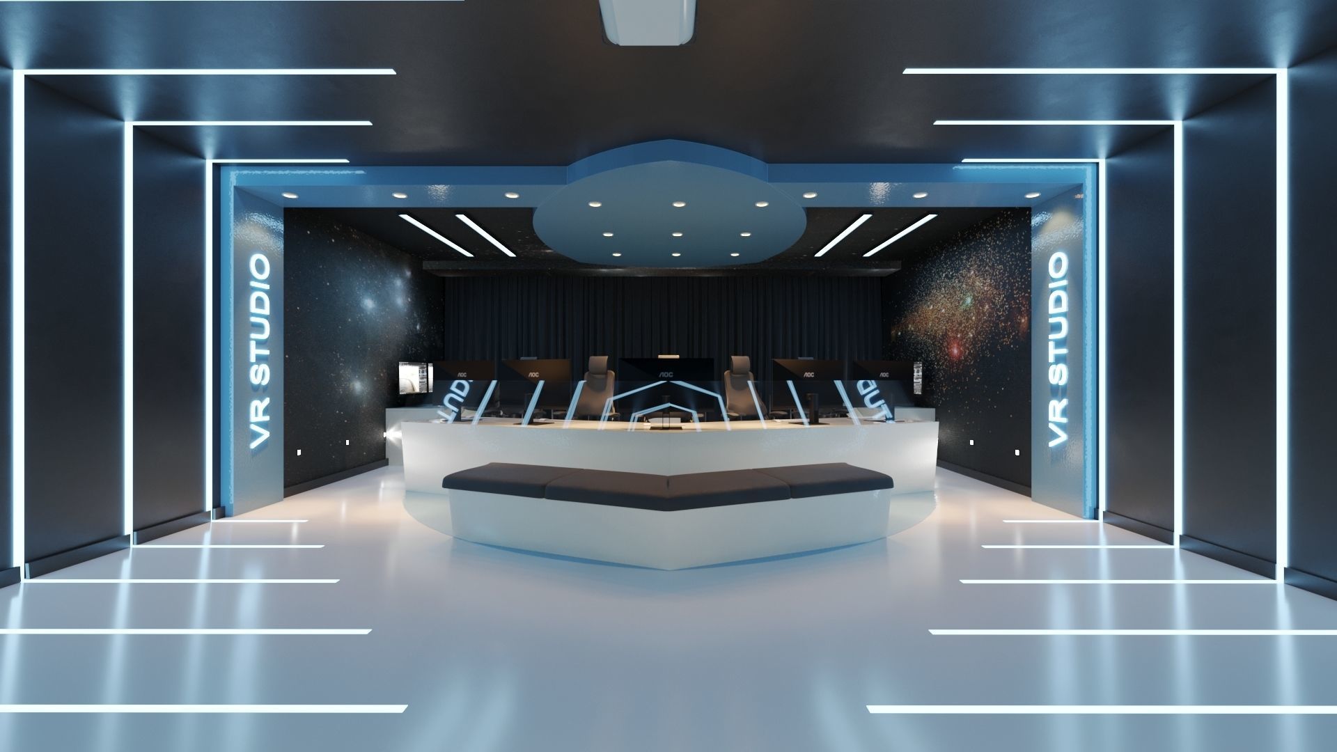 3D model VR STUDIO VR / AR / low-poly | CGTrader