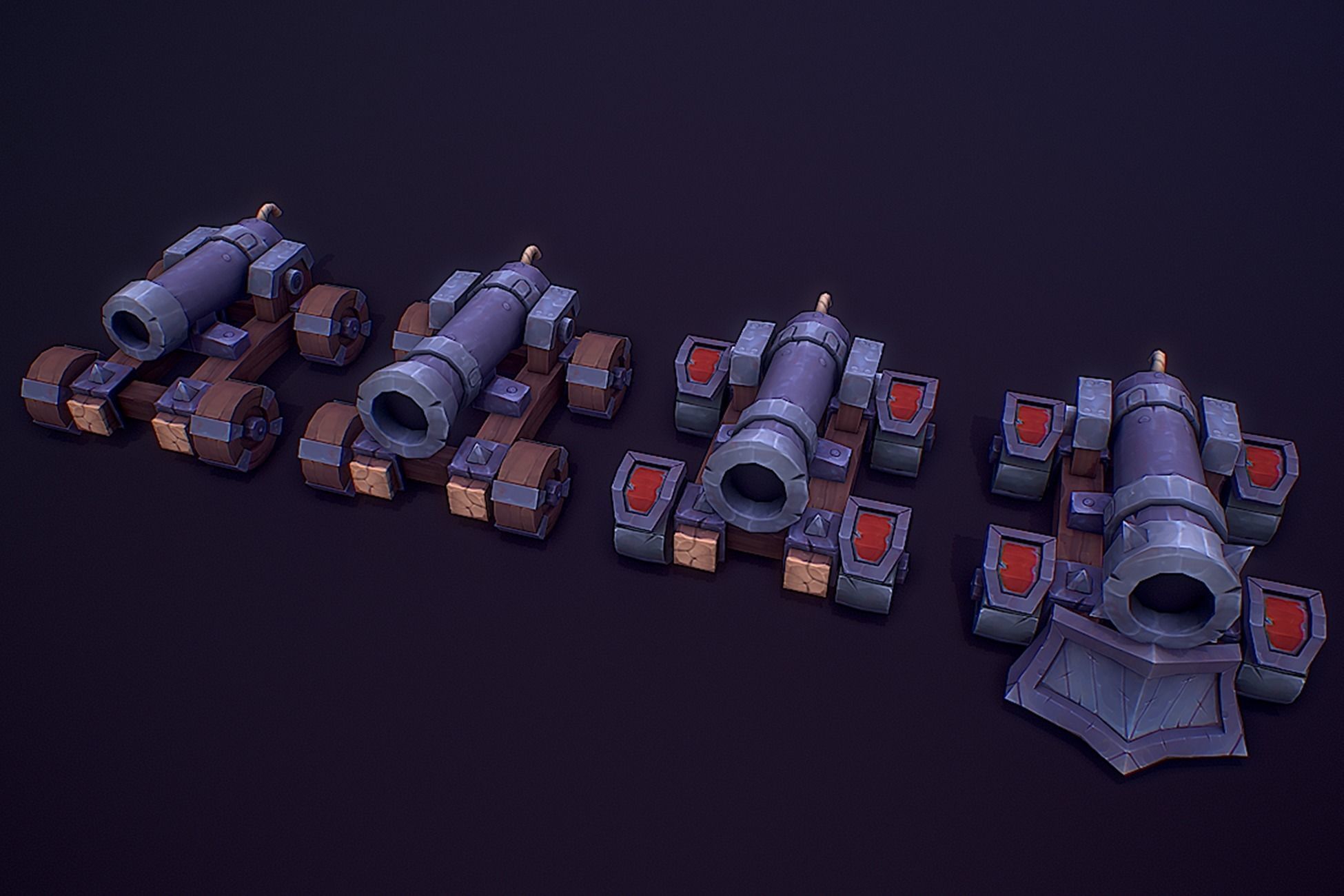 3D model Stylized War Machines VR / AR / low-poly | CGTrader