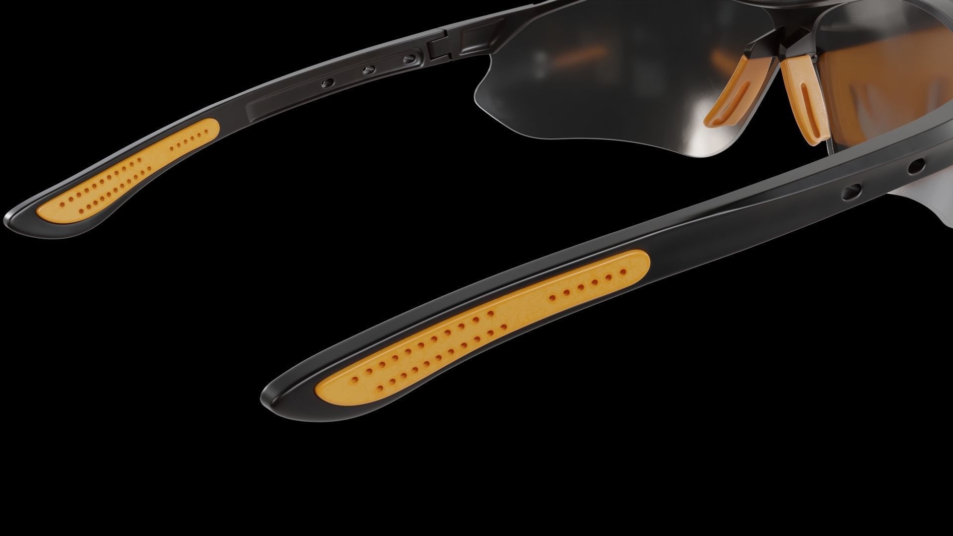 Eyes protection spectacles 3D model | CGTrader