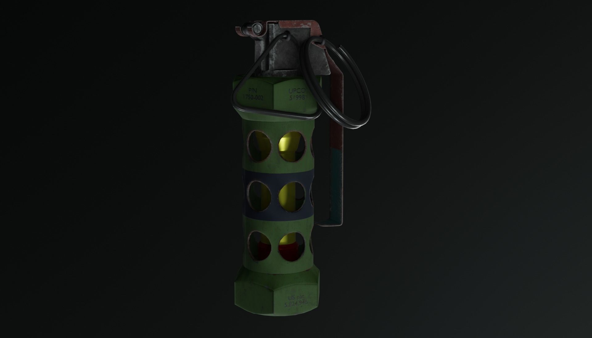 3D model Flashbang M-84 VR / AR / low-poly | CGTrader
