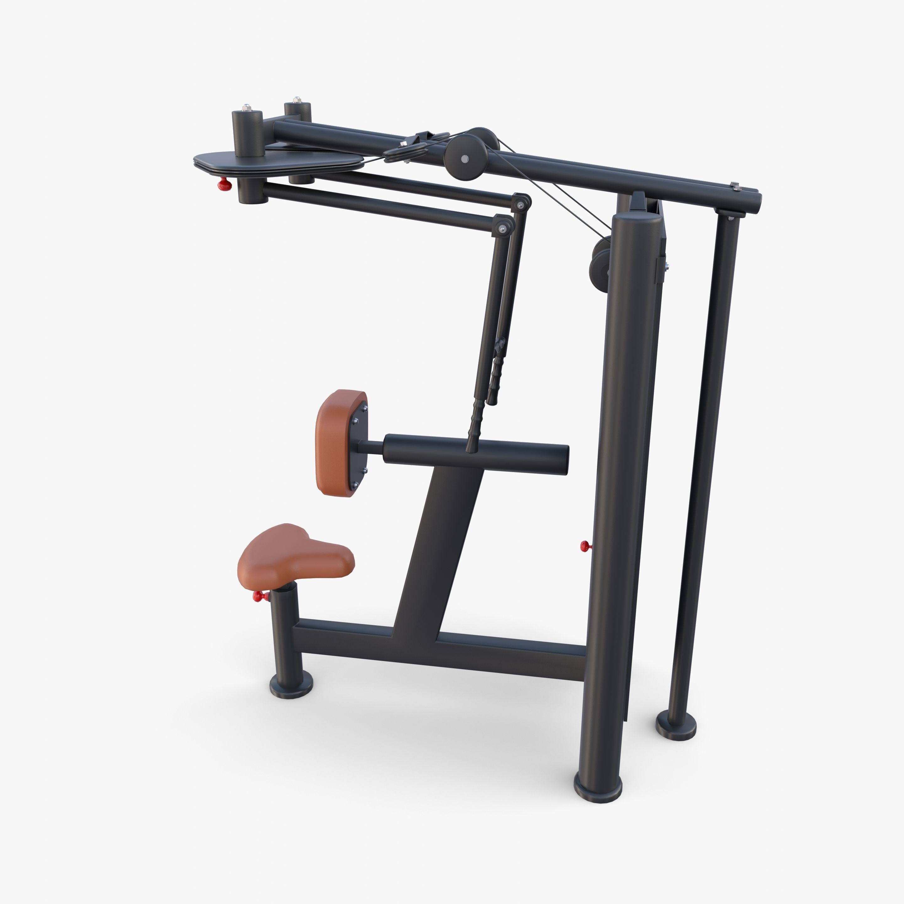 Back swing machine 3D model | CGTrader